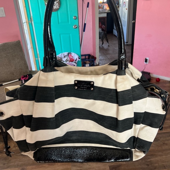 kate spade | Bags | Kate Spade Striped Diaper Bag | Poshmark